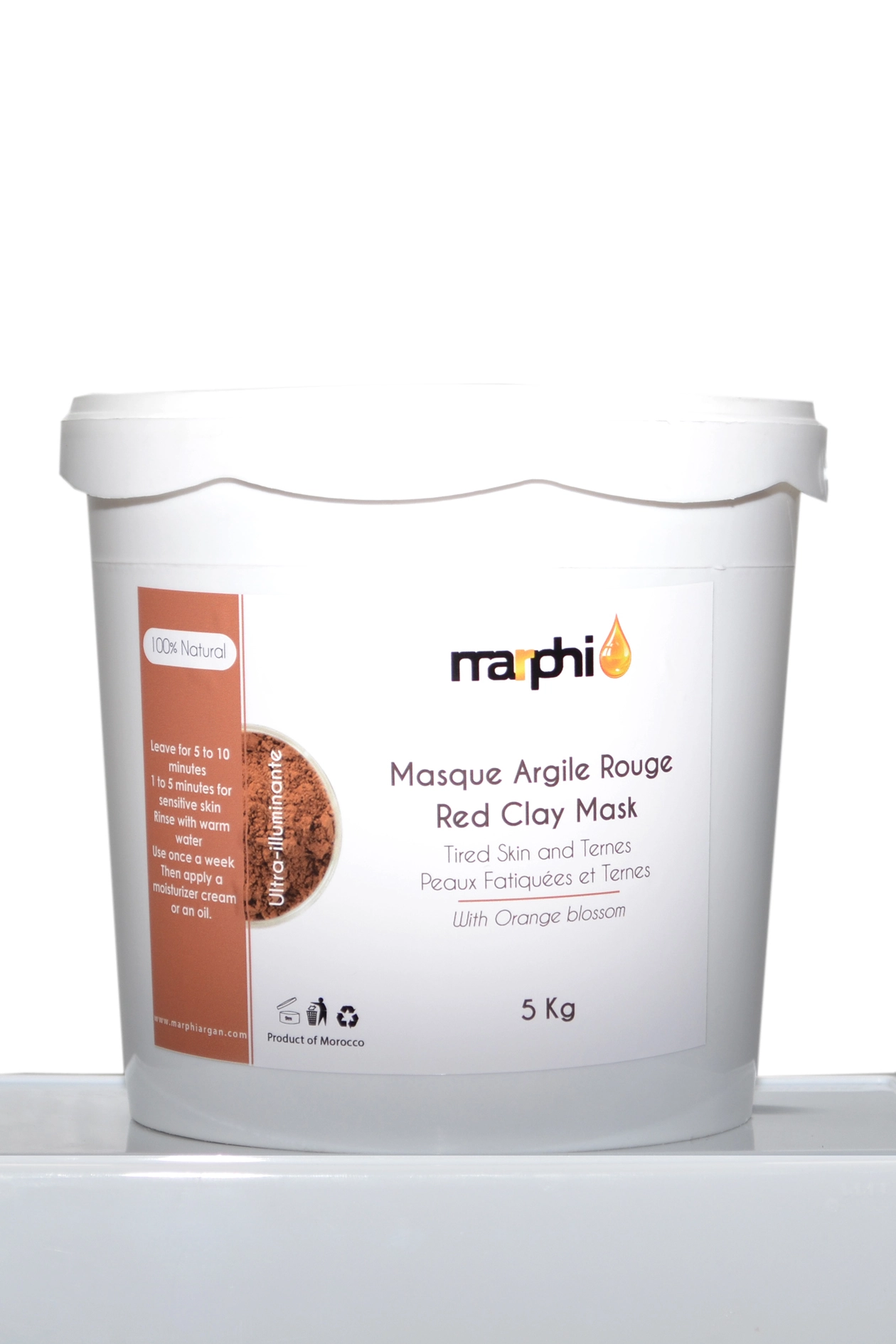 RED CLAY POWDER - MARPHI ARGAN OIL
