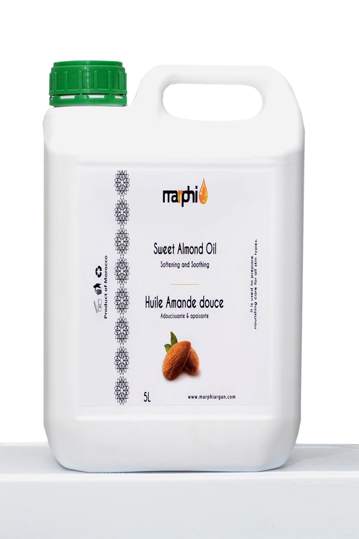 Sweet Almond oil 100% Pure & Natural - MARPHI ARGAN OIL